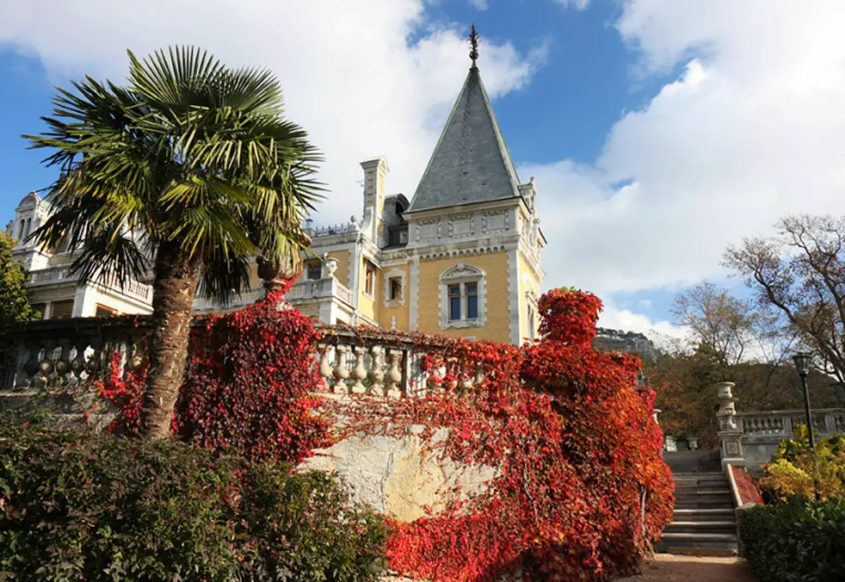 Palaco Massandrovsky, Yalta, Crimea, Rusio, Eŭropo