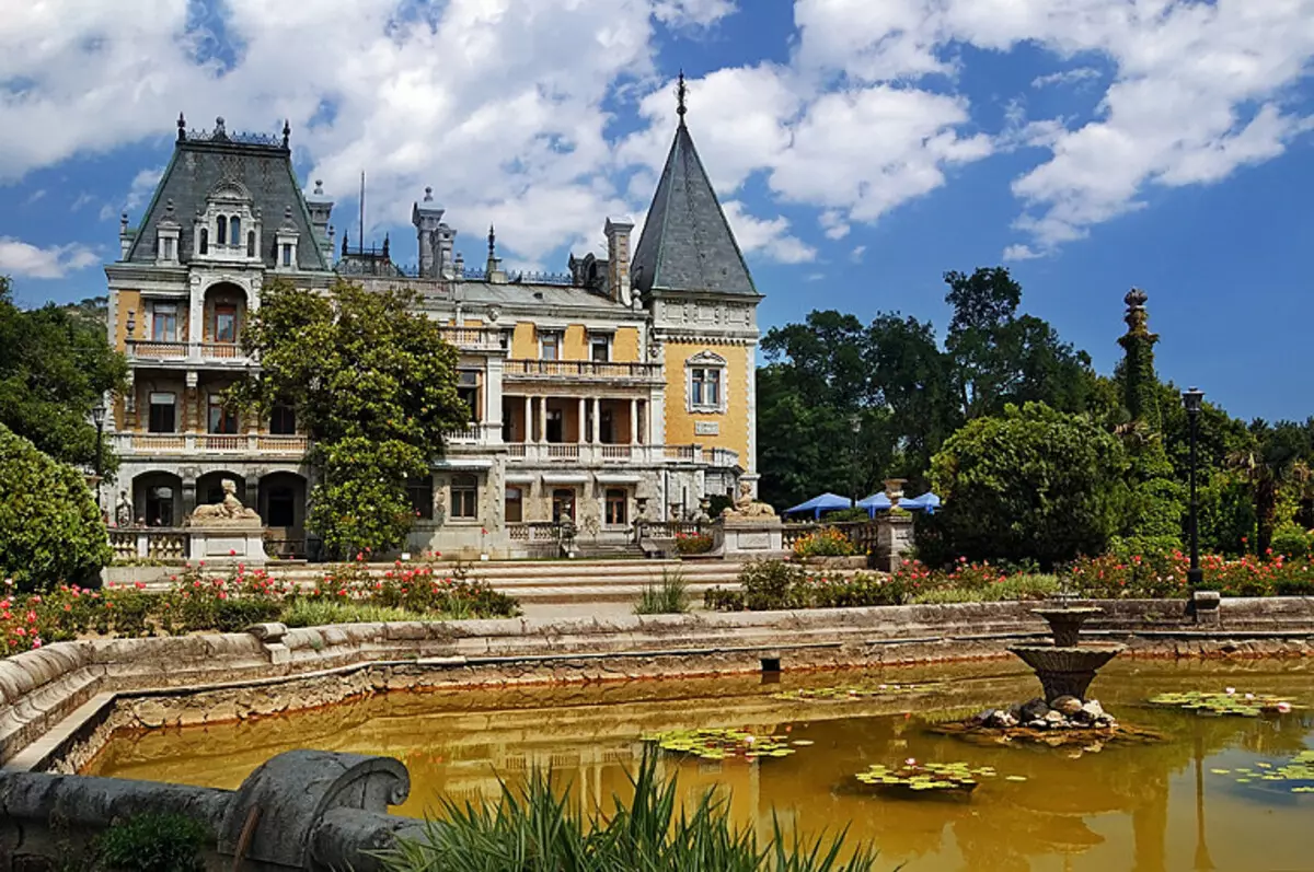 Istana Massandrovsky, Yalta, Crimea, Rusia, Eropa