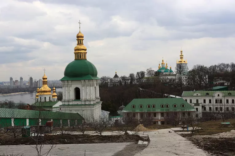 Kiev-Pechersk Lavra, Kiev, Úkraína, Evrópa