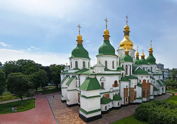 Cathédrale Sofia, Kiev, Ukraine, Europe