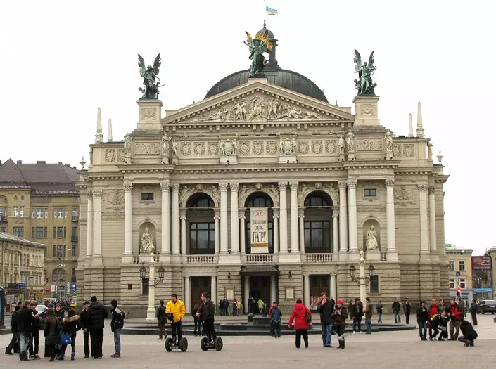 Lviv Opera, Lviv, Ucraïna, Europa