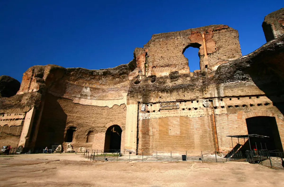 Mga Termino sa Karakalla, Roma, Italy, Europe