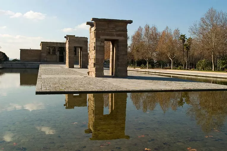 Debod Road, Madrid, Spain, Europe