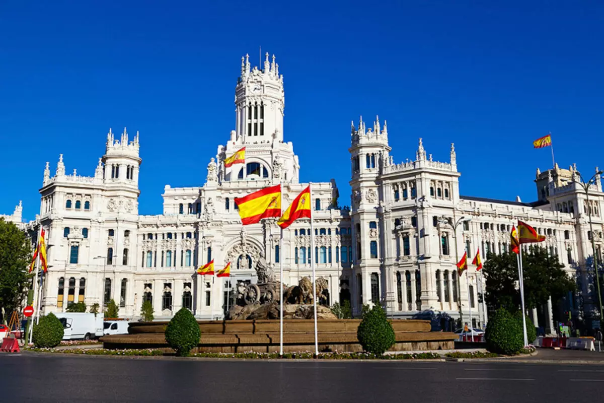 Stigel Fountain, Madrid, Spanyol, Eropa