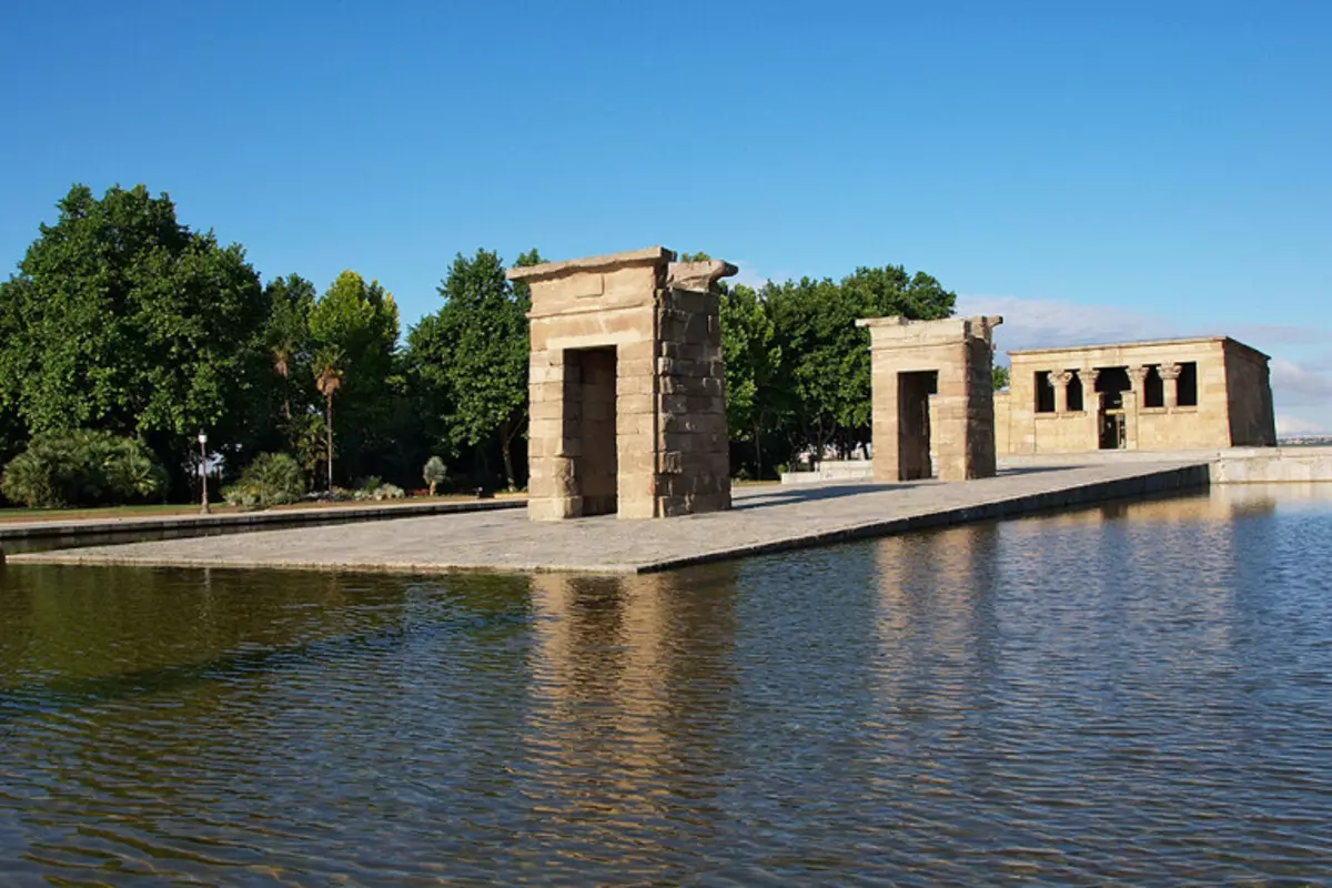 Kuil Debod, Madrid, Spanyol, Eropa