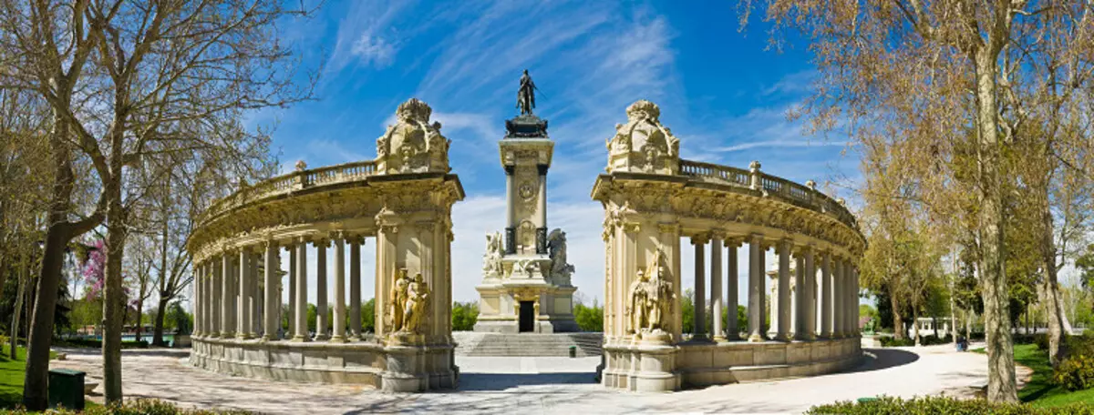 Retiro parkas, Madridas, Ispanija, Europa