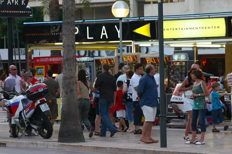 Boulevard King Jaima I Conqueror, Salou, Costa Dorada, Spanyol, Eropa