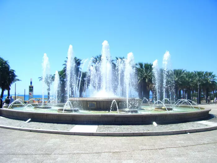 Fountain Glowing, Salou, Costa Dorada, Spanyol, Eropa