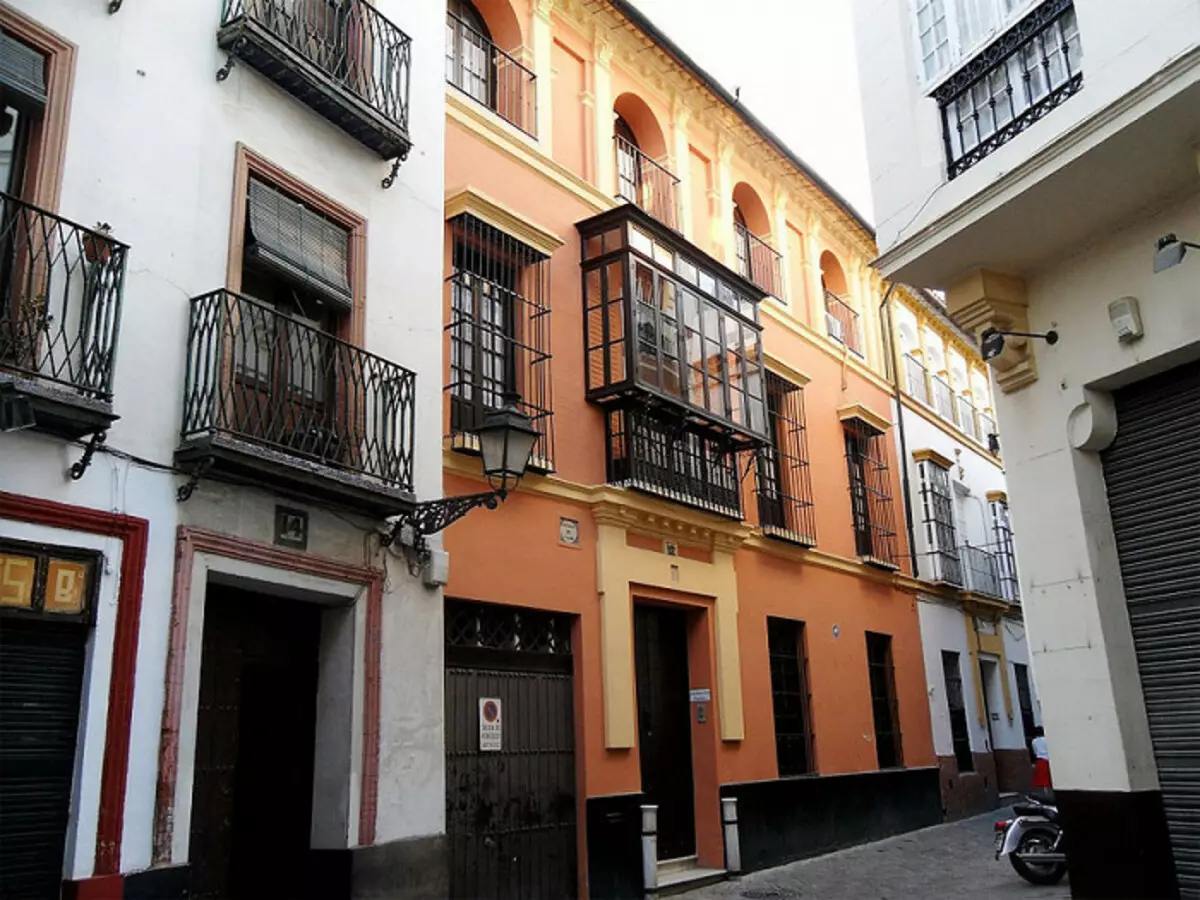 Isithili saseBarrio De Santa Cruz, Seville, eSpain, EYuniv