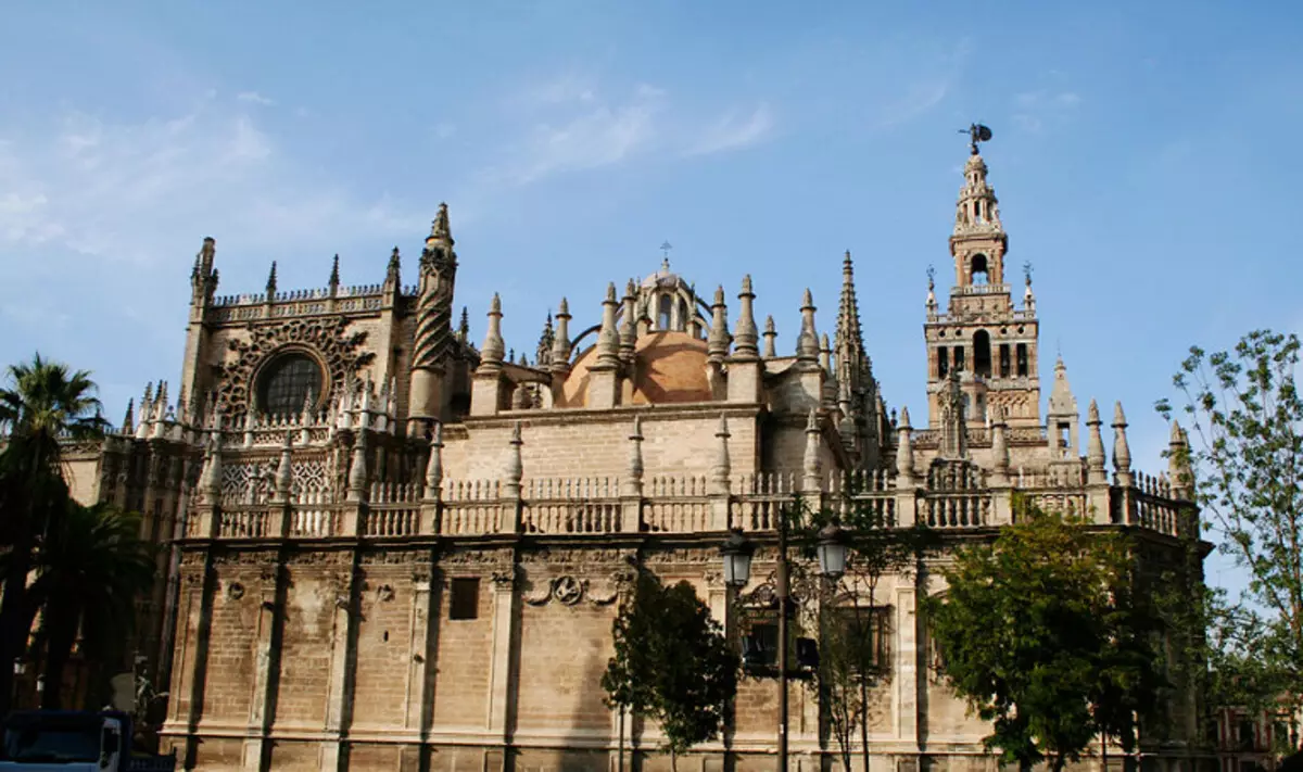 Seville katedral, Seville, Espay, Ewòp