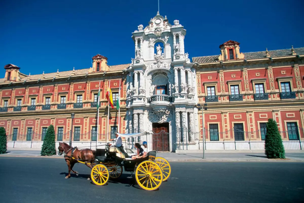 Palace San Telmo, Sevilja, Spānija, Eiropa