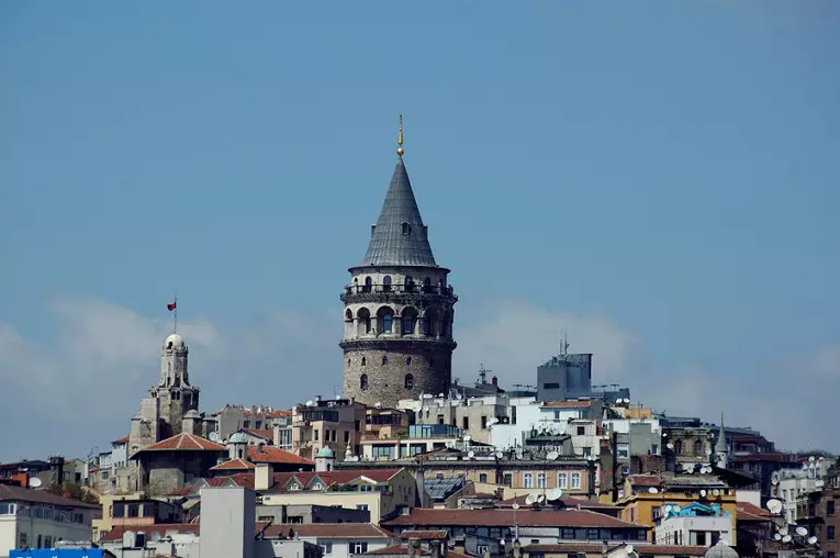 Tour de Galat, Istanbul, Turquie, Moyen-Orient