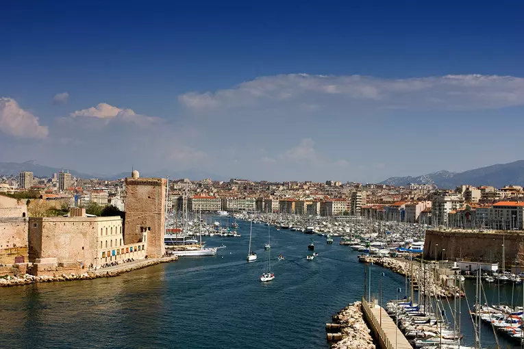 Pelabuhan Lama, Marseille, Provence, Perancis, Eropah