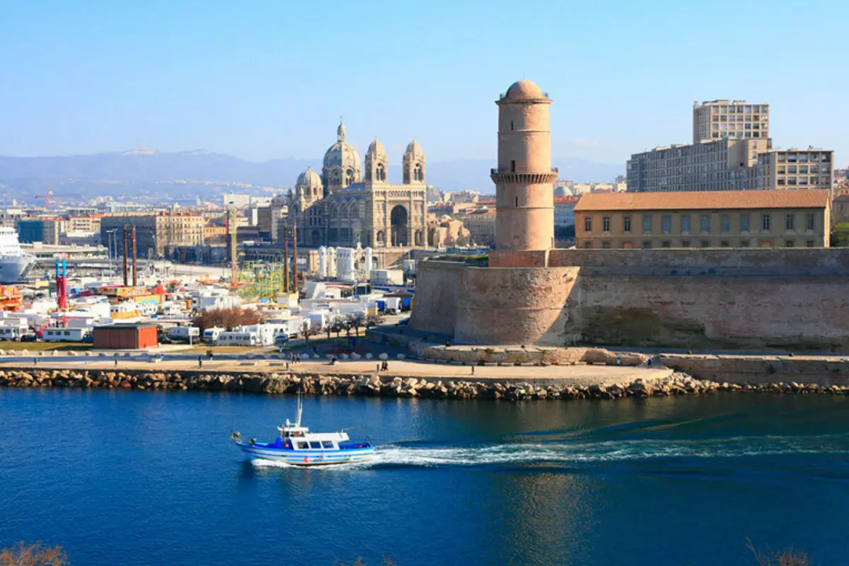 Fort of St. John, Marseille, Provence, Perancis, Eropah