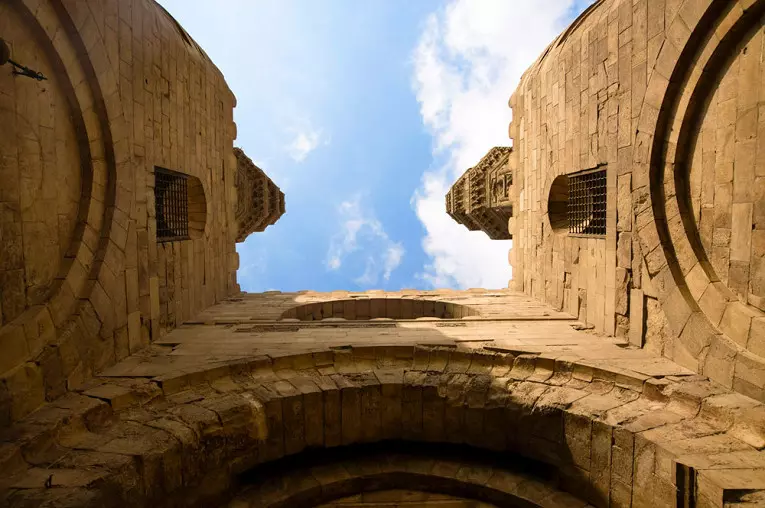 Brána Bab Zuzuila, Káhira, Egypt, Afrika