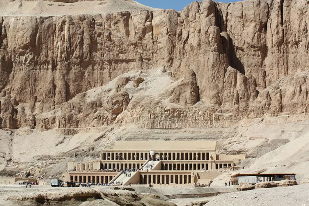 Temple Hatsepsut, Luxor, Egyiptom, Afrika