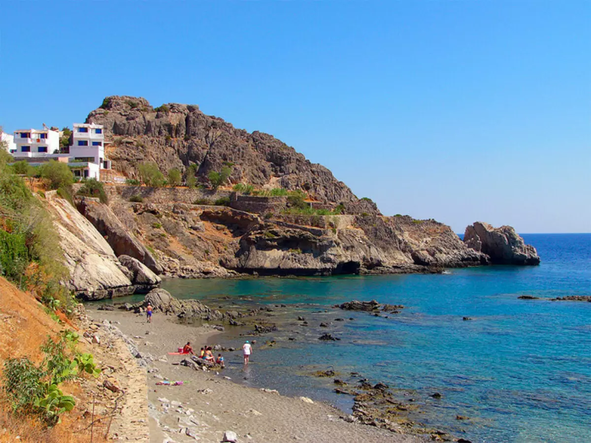 Bay Agios Pavlos, Rethymnon, Kréta, Görögország, Európa