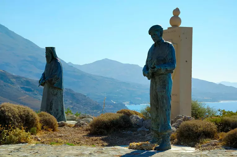 მონასტერი Prevelov, Rethymnon, Crete, საბერძნეთი, ევროპა