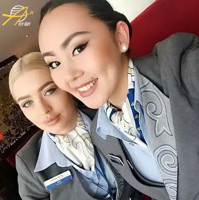 哈薩克斯坦，航空Air Astana。