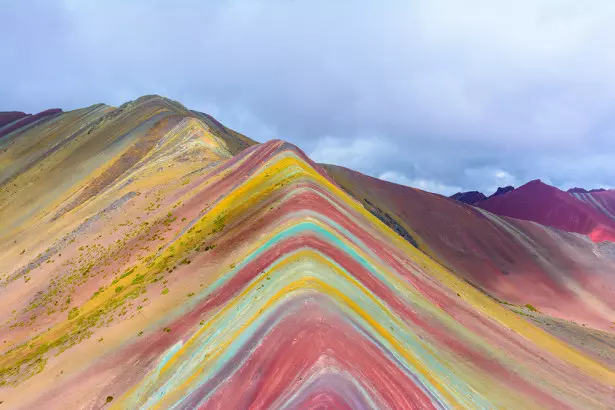 Montagnes arc-en-ciel, Pérou.