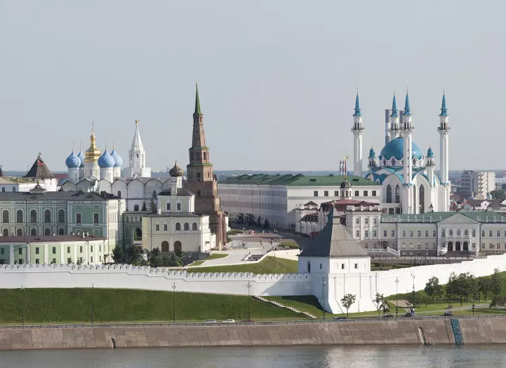 Kazan Kremlin, Kazan, Tatarstan, Ruushka, Yurub