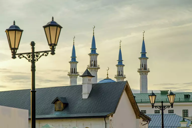 Masjid Kul Sharif, Kazan, Tatarstan, Rusia, Eropah