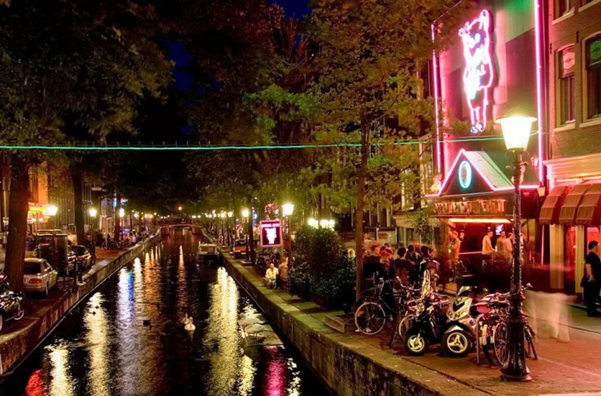 Theatre Rhyw Casa Rosso, Amsterdam, Yr Iseldiroedd, Ewrop