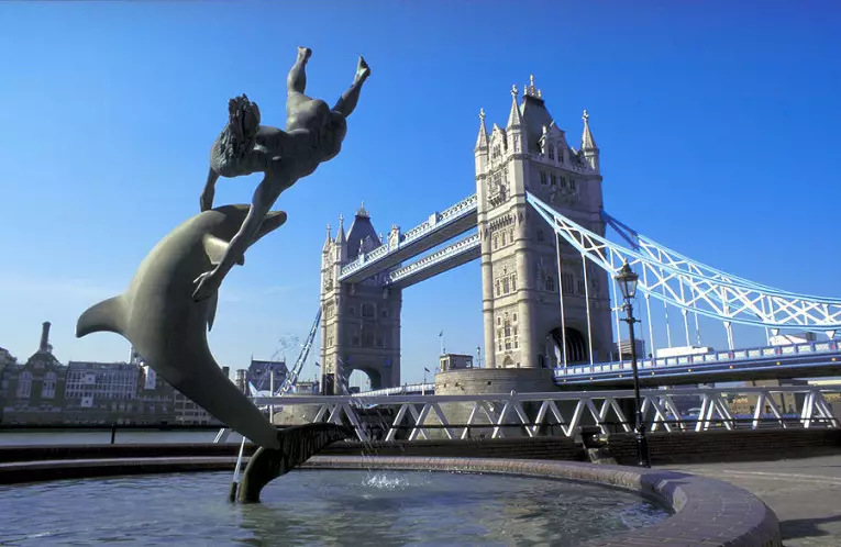 Tower Bridge, London, Storbritannien, Europa