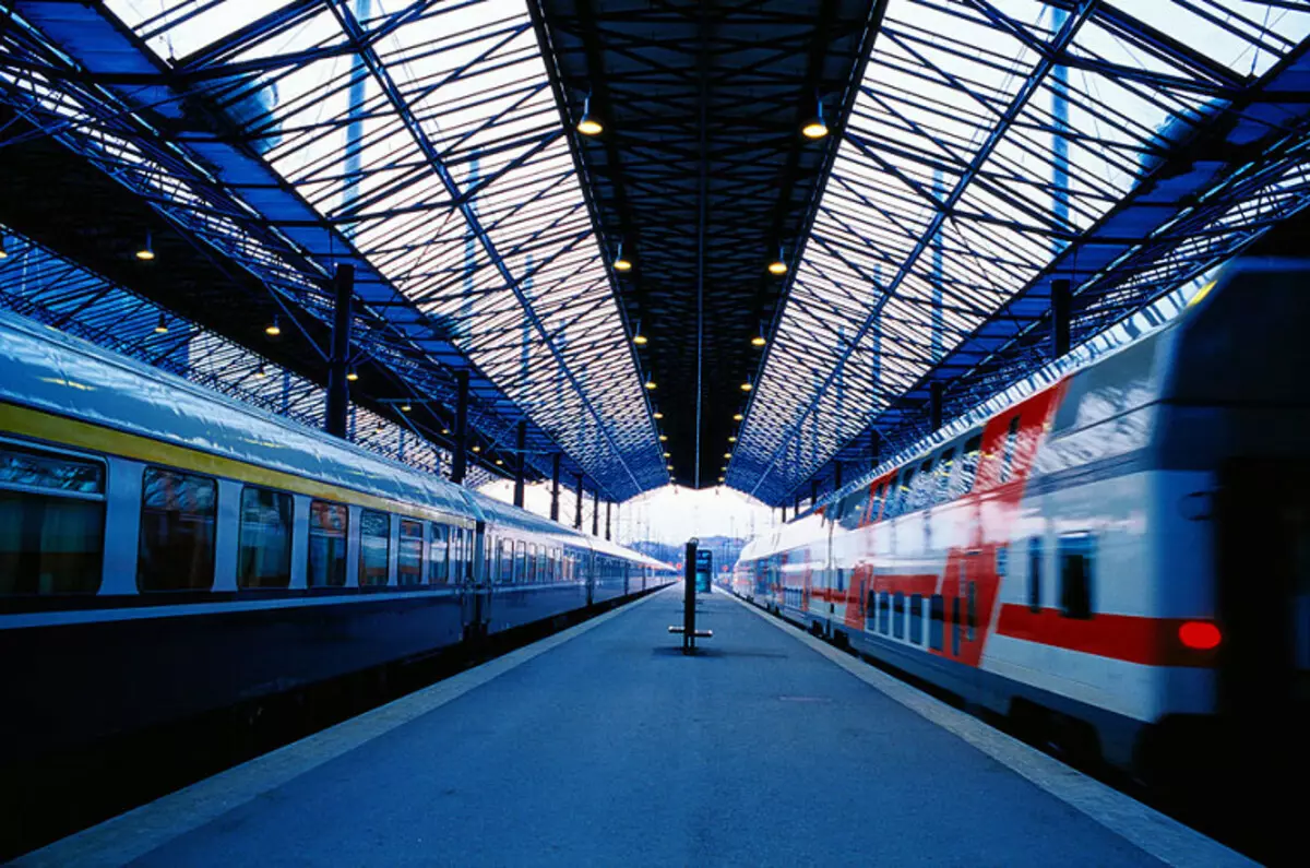 Stasiun Kereta Api, Helsinki, Finlandia, Eropa