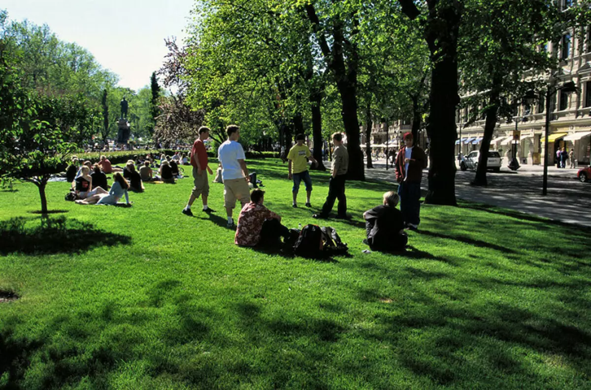 Esplanade, Helsinkis, Suomija, Europa