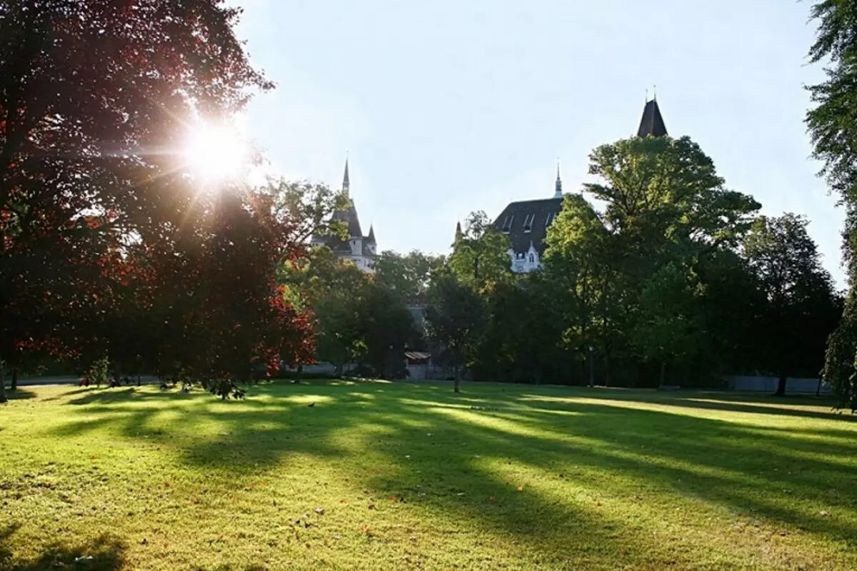 Park Varoshleget, Budimpešta, Mađarska, Evropa