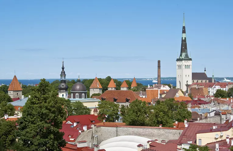 Kierch vum St. Olaf, Tallinn, Estonie, Europa