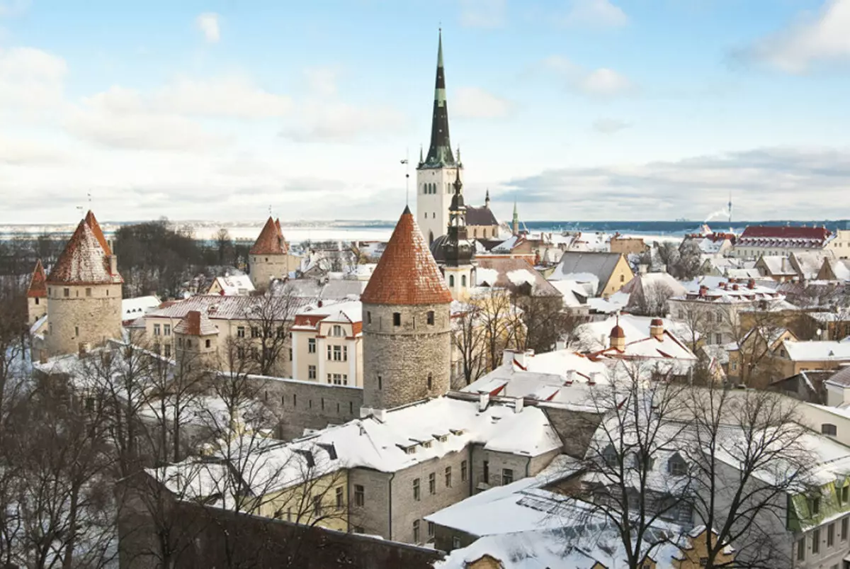 Kierch vum St. Olaf, Tallinn, Estonie, Europa