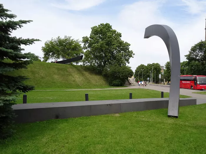 Monument op d'esteria Fähr, Tallinn, eststia, Europa