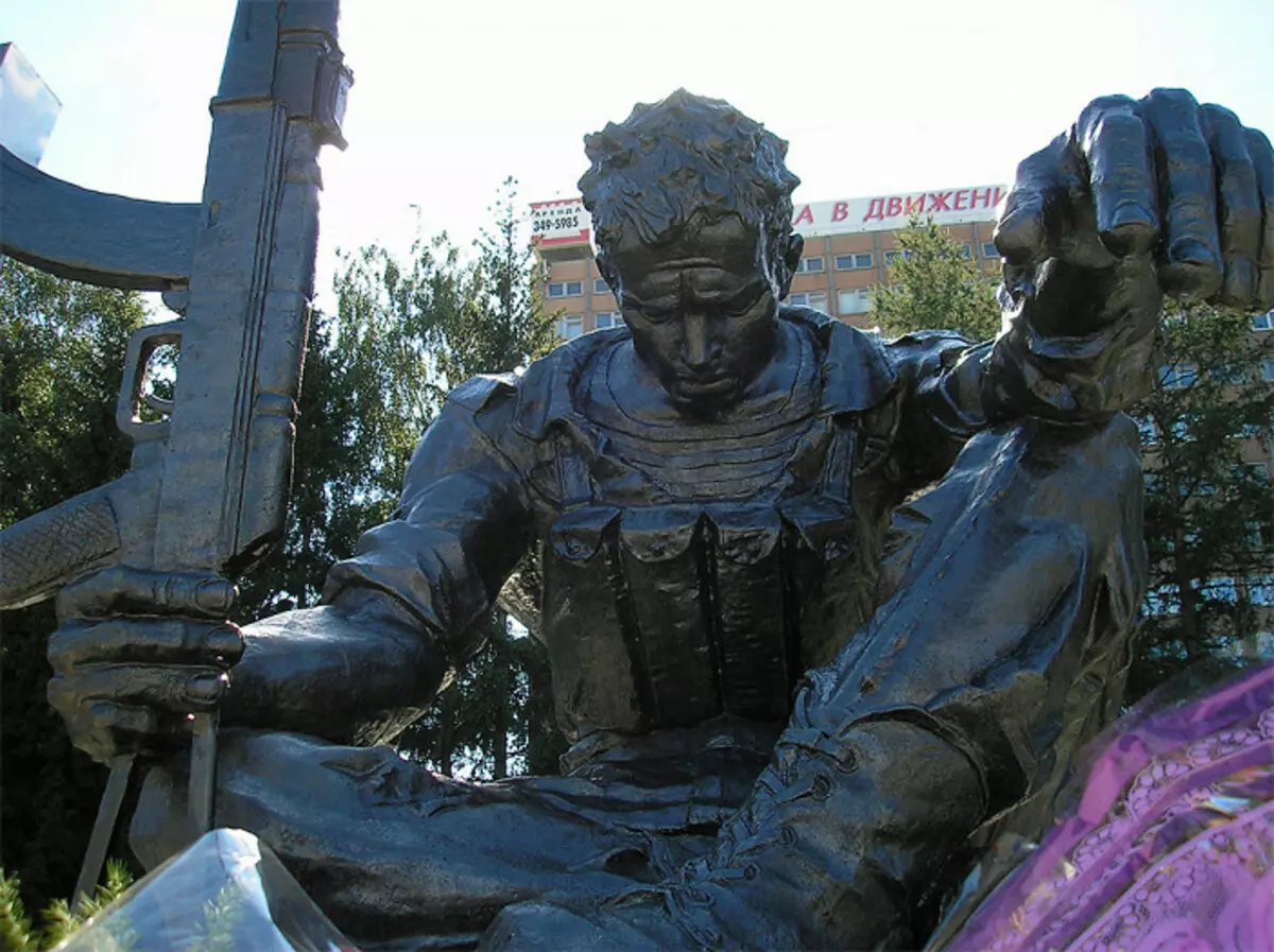 Black Tulip Memorial, Ekaterinburg, Rusia, Eropa