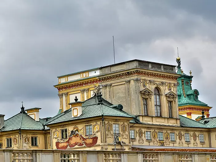 Palácio visitante, Varsóvia, Polônia, Europa