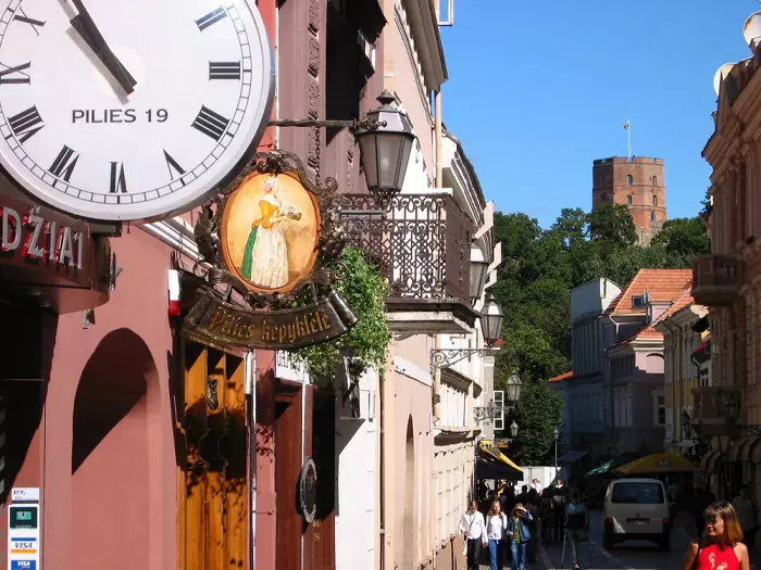 Castle Street, Vilnius, Lietuva, Europa