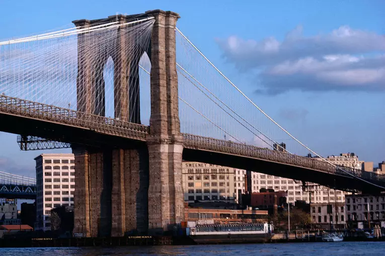 Brooklyn Bridge, New York, USA, North America