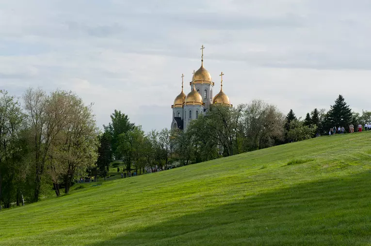 Templo sa Tanan nga mga Santos, Mamaev Kurgan, Volgograd, Russia, Europe