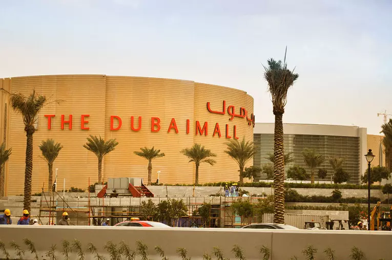 Dubai Mall, Dubai, UAE, y Dwyrain Canol