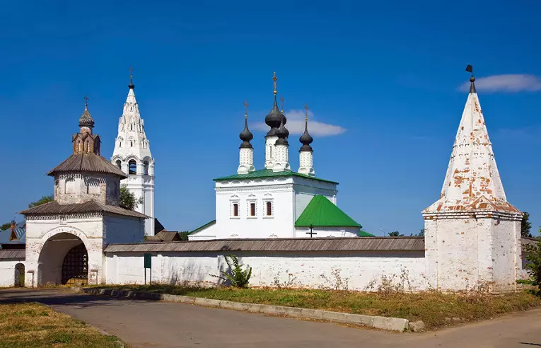 Klasztor Aleksandrovsky, Suzdal, Rosja, Europa