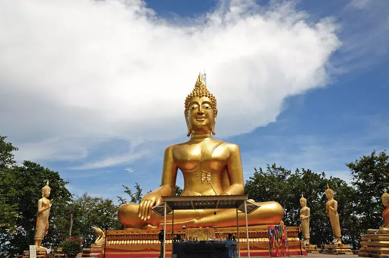 Hill Big Buddha, Pattaya, Thajsko, Ázia