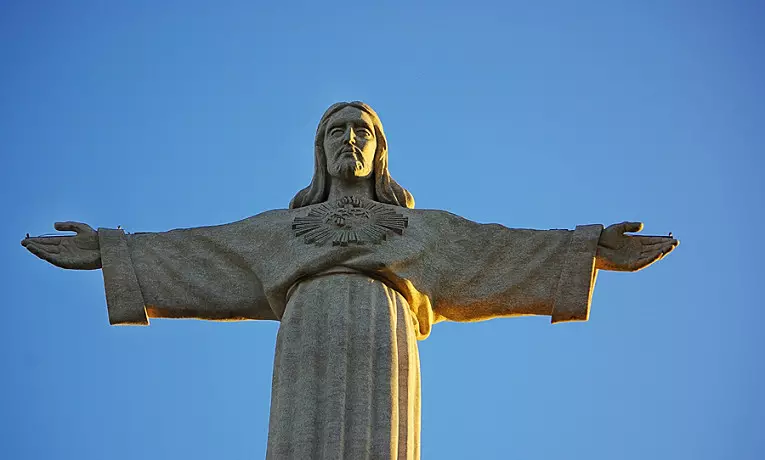 Standbeeld van Christus, Lissabon, Portugal, Europa