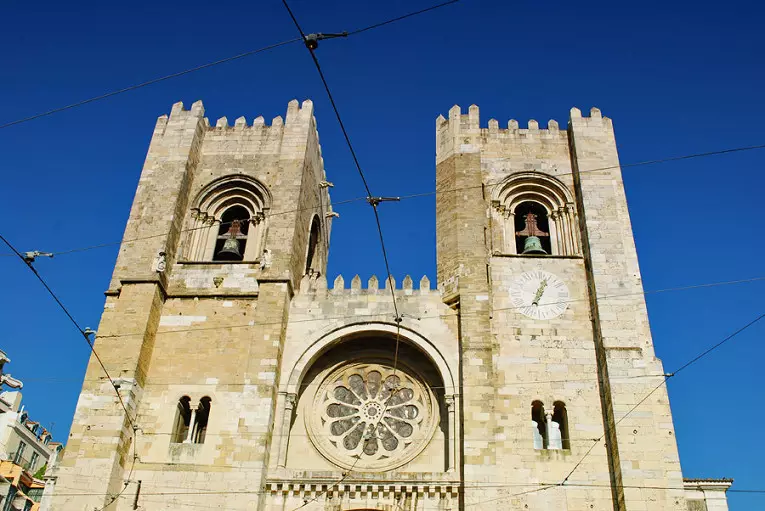 Kathedraal, Lissabon, Portugal, Europa