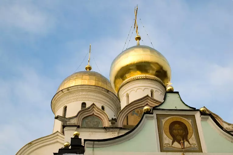 Troitsky katedral, Trinity-Sergiyev Lava, Sergiev Posad, Moskva Region, Russland, Europa