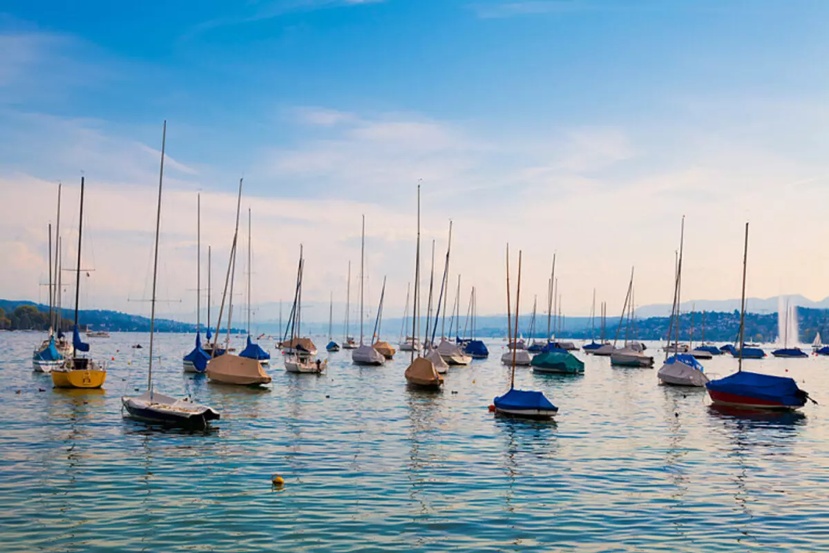 Lake Zürich, Zürich, Schweiz, Europa