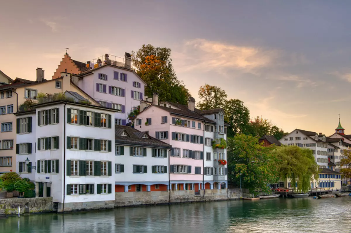 Square Lindenhof, Zurych, Szwajcaria, Europa