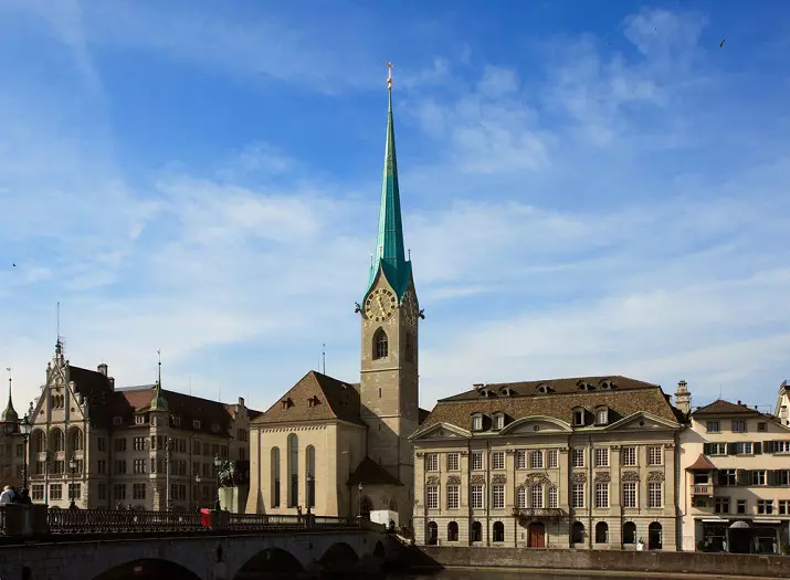 Zurich, ass Schwäiz, Europa