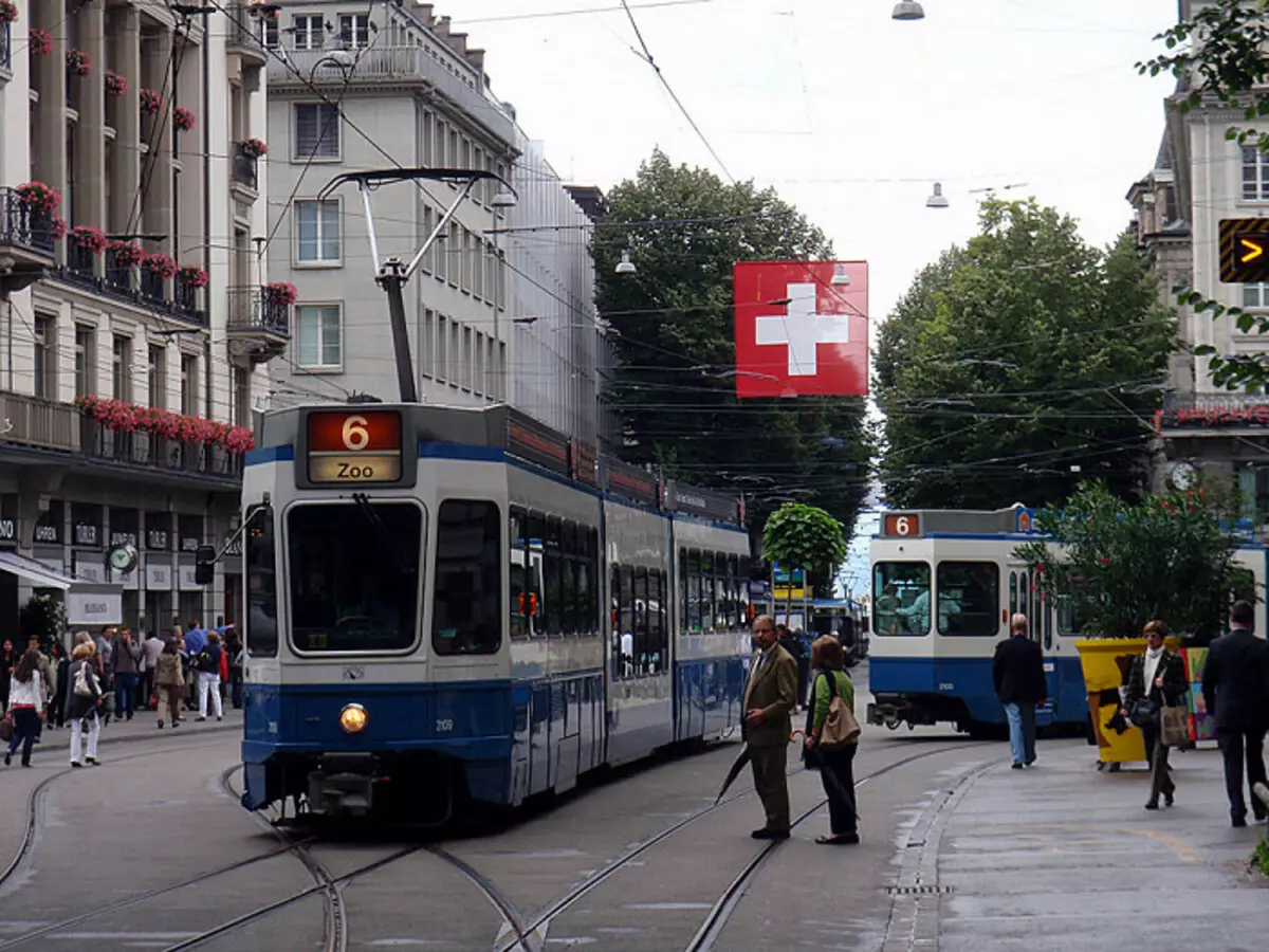 Banhefstrasse, Zurych, Szwajcaria, Europa