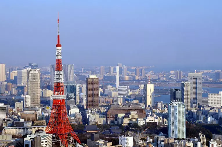 Menara Televisi, Tokyo, Jepang, Asia